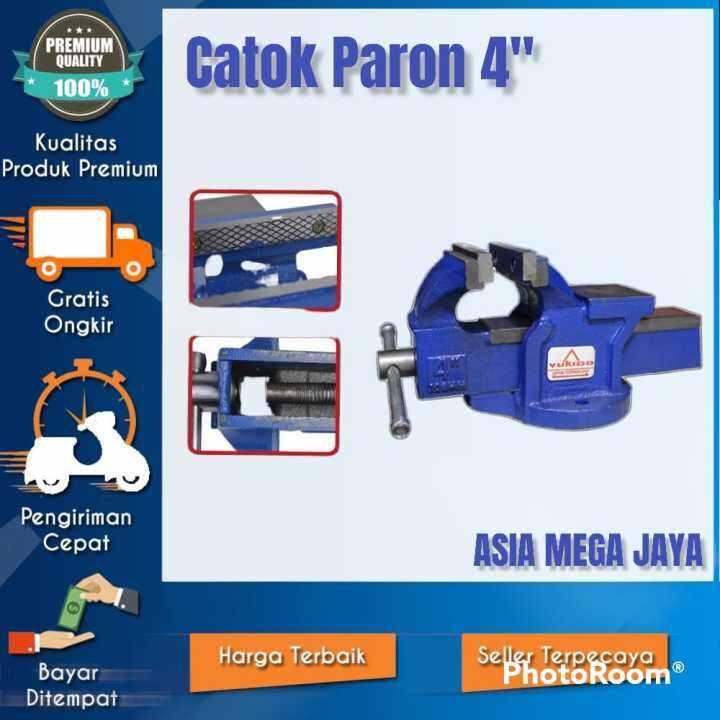 Catok Paron Bench Vise / Ragum Tanggem 4inch Ragum Catok Paron Tanggem ...