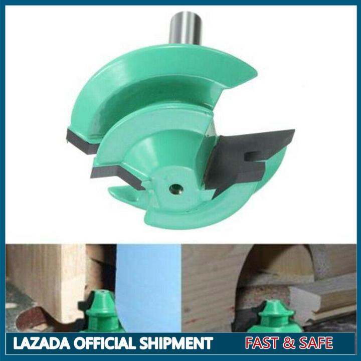 45 Degree Router Bit 1/4 Shank 1-1/2'' Tenon Cutter Lock Miter Router ...