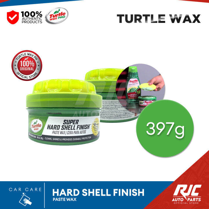 Turtle Wax Super Hard Shell Finish Paste Wax 397g | Lazada PH