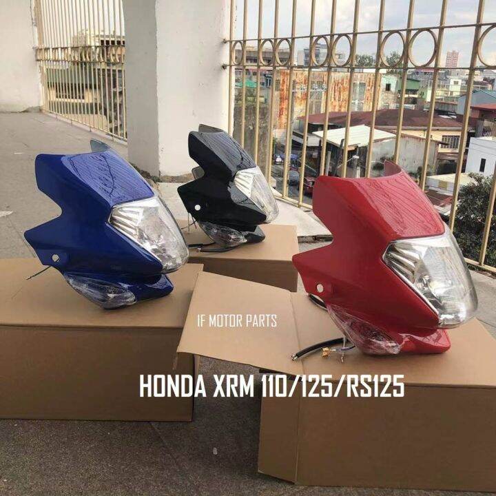 [Headlight] Honda XRM RS 125 / 110 Headlight Full face Assy Set by IF ...