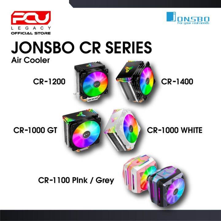 Jonsbo CPU Processor Air Cooler / CR-1200 / CR-1400 / CR-1000GT / CR ...