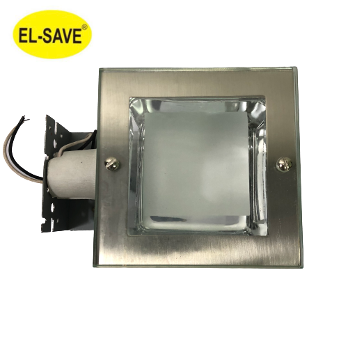 4" Downlight Ceiling Light Square (Silver) Plaster Ceiling Light ...