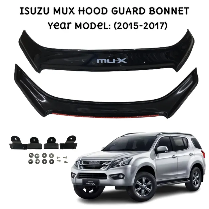 CPA ABS Bonnet Hood Guard Deflector Cover for Isuzu Mux 2015 2016 2017 ...