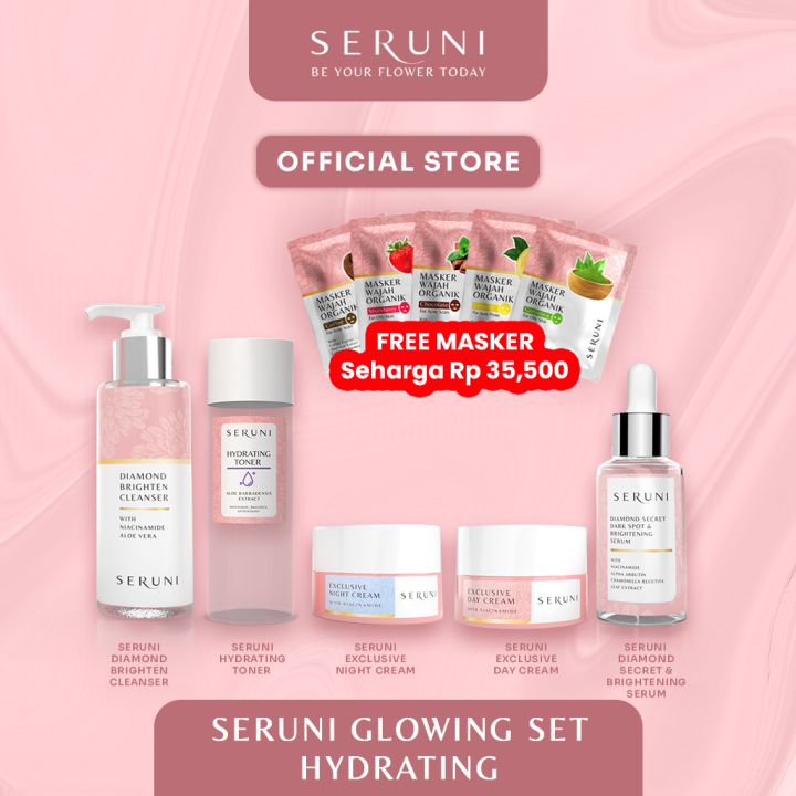 [PAKETAN] Seruni Paket Glowing Set Hydrating | Lazada Indonesia