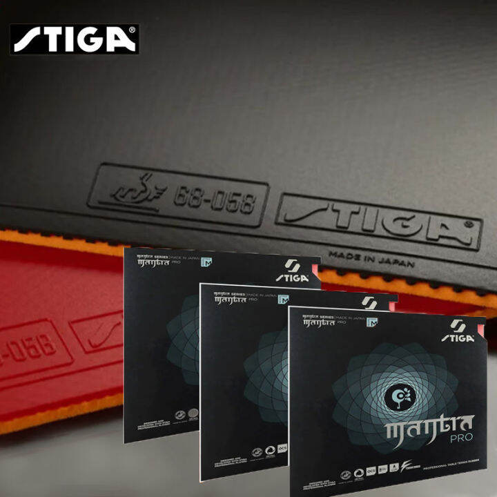 STIGA MANTRA PRO M H XH Series Table Tennis Rubber Semi-tacky Pimples ...