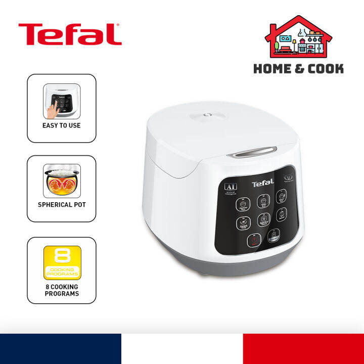 Tefal Easy Rice Compact Fuzzy Logic Rice Cooker 1.0L RK7301 | Lazada