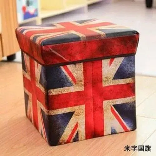 Foldable Storage Chair Storage Box | Lazada PH