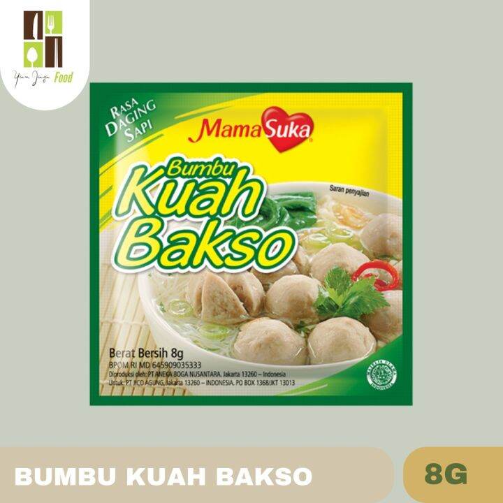 Mamasuka Bumbu Kuah Bakso Instan [8g] 12 PCS | Lazada Indonesia