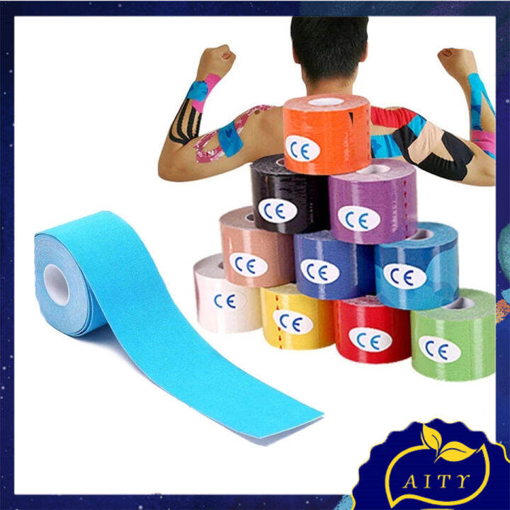 5M - Kinesiologi Tape Taping Pita Plester Otot Gym Fitness | Lazada ...