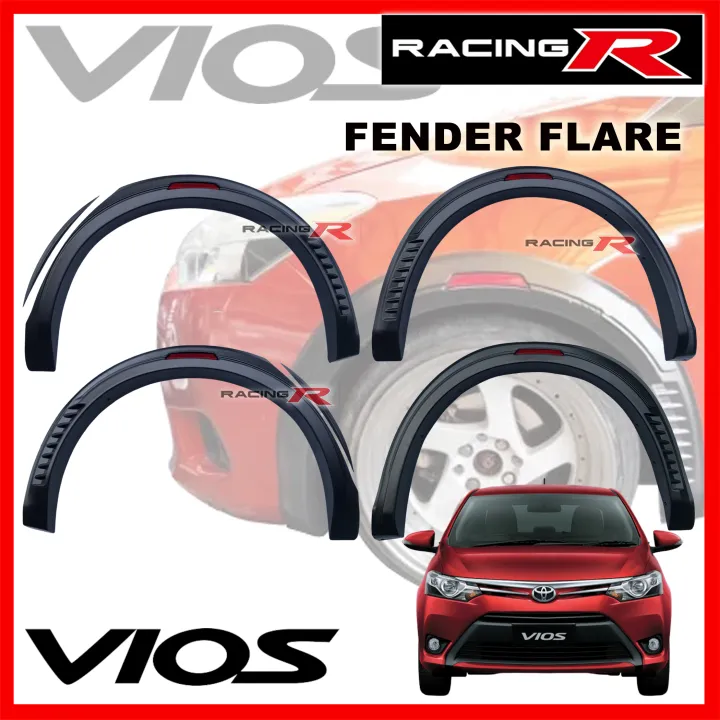 Toyota Vios 2014 to 2018 Fender Flare with Reflector | Lazada PH