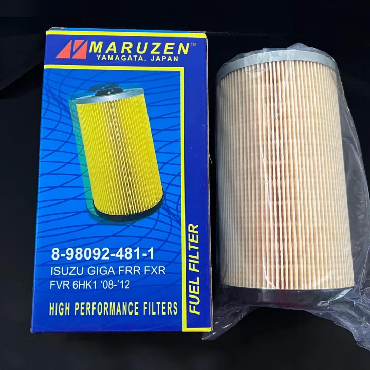 MARUZEN YAMAGATA JAPAN FUEL FILTER 8-98092-481-1 ISUZU GIGA FRR FXR FVR ...