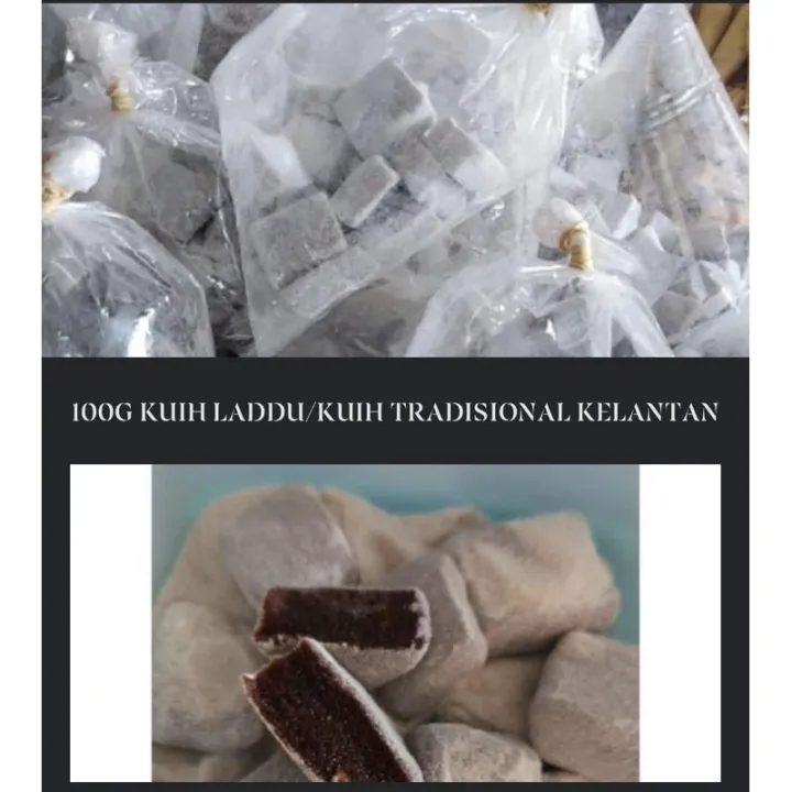 100G KUIH LADDU/KUIH TRADISIONAL KELANTAN | Lazada