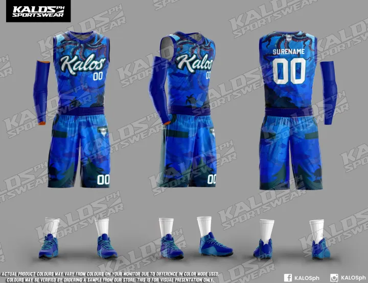 093 SEAFARER MARINE SEAMAN DESIGN BASKETBALL JERSEY SET SANDO AND SHORT ...