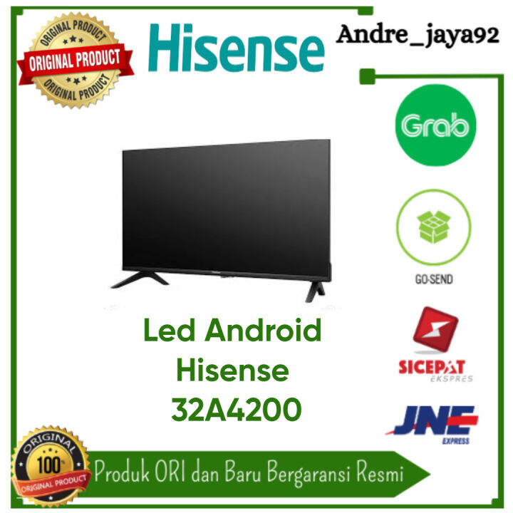 Hisense 32a4200 Led Tv android 32 inch Full hd | Lazada Indonesia