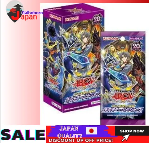 KONAMI Yu-Gi-Oh นำเข้าจากญี่ปุ่น100% ARC-V OCG Booster SP กล่องทหารโชคชะตา,กล่อง OcARC-V OCG บูส ...