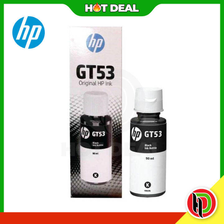 Hotdeal HP GT51 / GT53 Black Original Ink Bottle For HP GT5810 & GT5820 ...