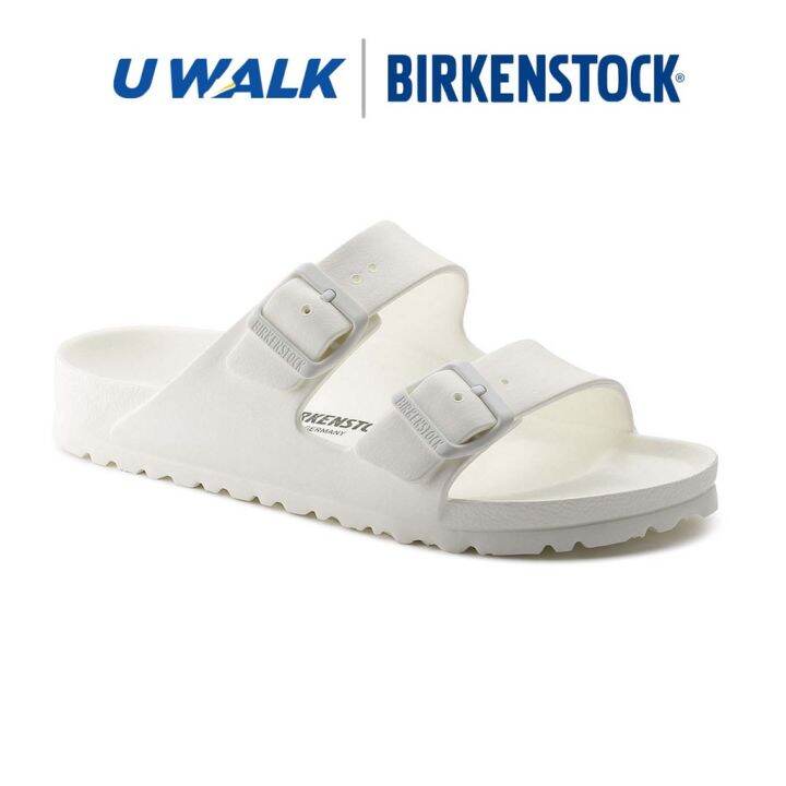 Birkenstocks Arizona Eva White / UWalk 129443 | Lazada.co.th