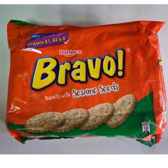 Rebisco Bravo with Sesame Seeds 10pcs | Lazada PH