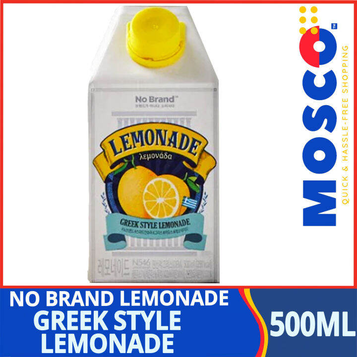 No Brand Lemonade 500ml Greek Style Lemonade | Lazada PH