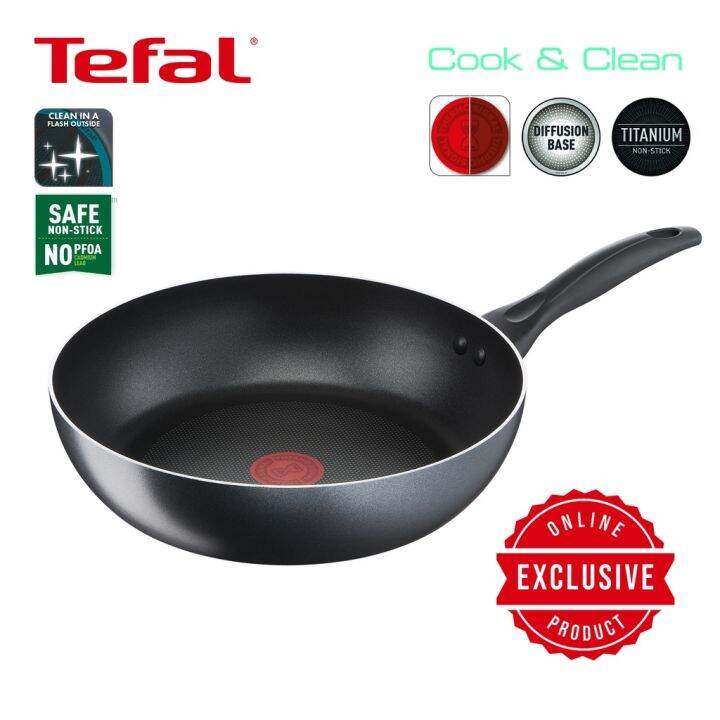 Tefal Cook 'N Clean Frypan 28cm | Lazada PH