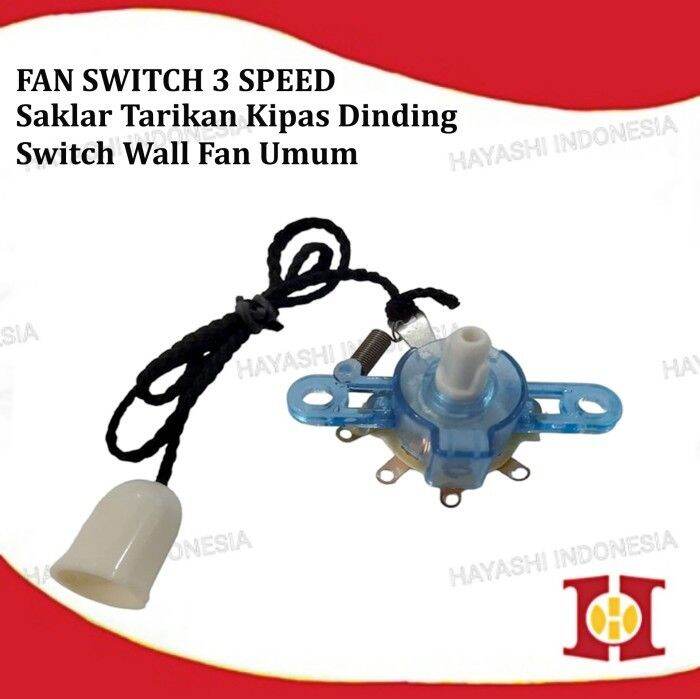 Switch Saklar Tarikan Dinamo Kipas Angin Wall Fan Dinding Gantung Umum ...