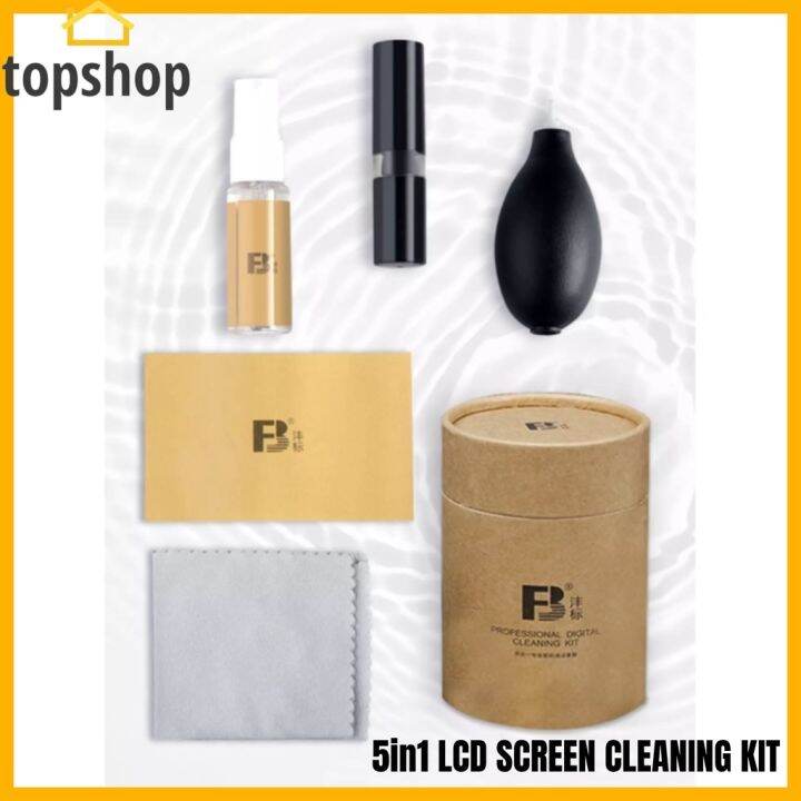 TOPSHOP LCD Screen Cleaning Kit Computer TV Mobile Phone Laptop Camera ...