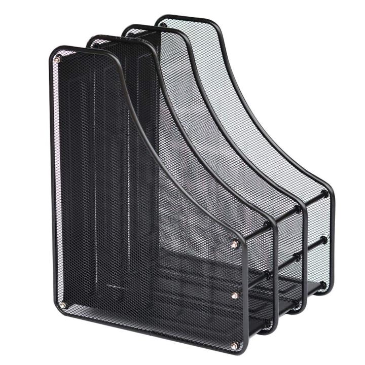 Mesh Desk Organizer, 3 Tier Desktop Document Letter Tray Wire Metal ...