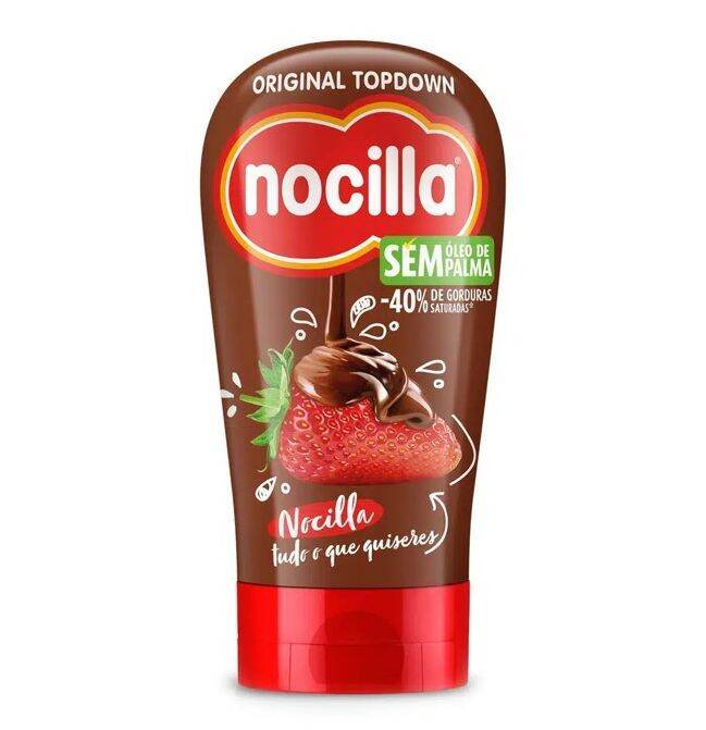 Nocilla Original Topdown Chocolate Spread (Spain Imported) นอซิลล่า อ ...