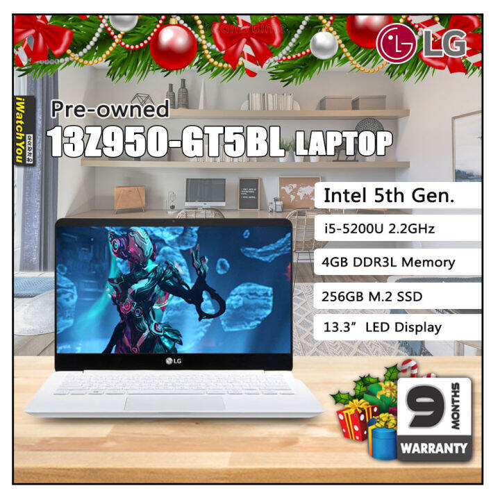 Laptop LG 13Z950-GT5BL / Core i5-5200U / 4GB DDR3L / 256GB M.2 SSD / WIFI / Camera / 13.3 ...
