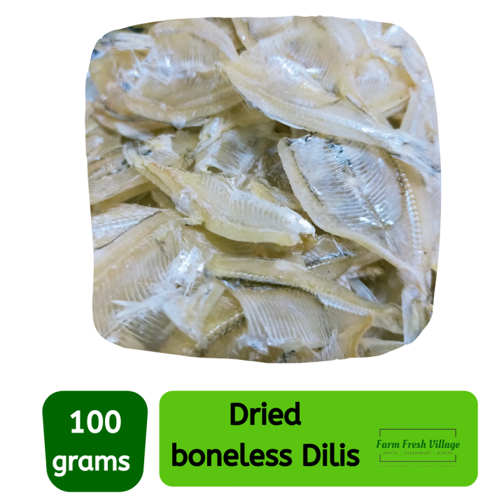 FARM FRESH VILLAGE Boneless Dilis , 100 grams | Lazada PH