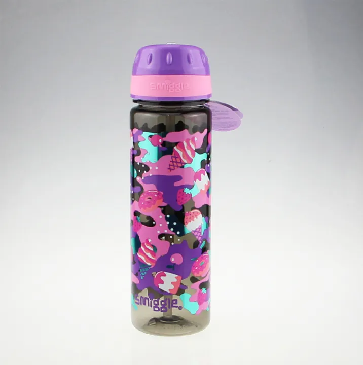 Smiggle Water Bottle Kids With Straw Botol Air Budak BPA Free Botol Air Straw | Lazada