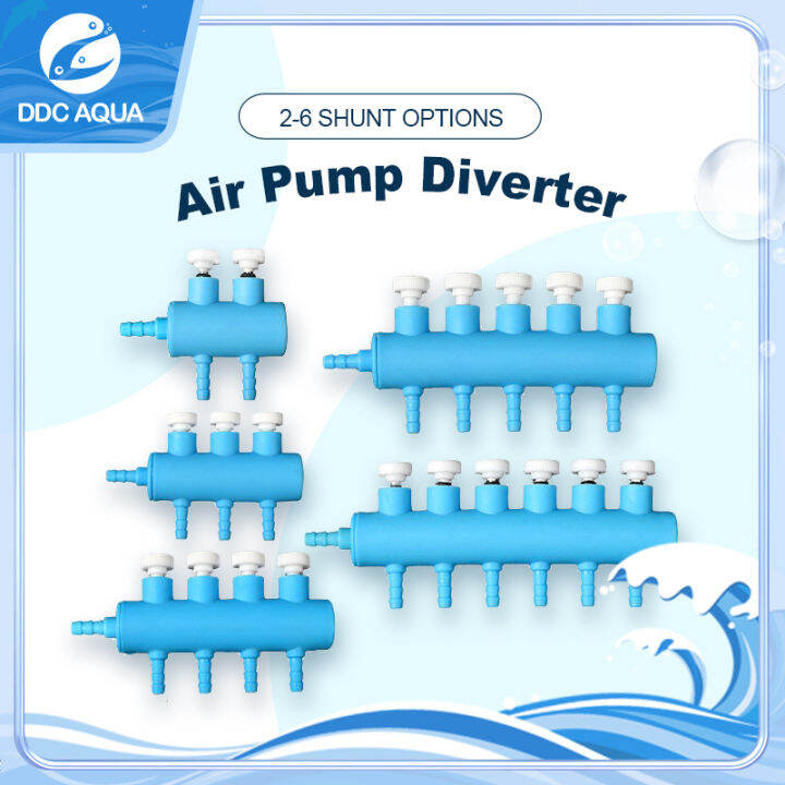 【DDC AQUA】Air Pump Hose Splitter Water Tube Connector Fish Tank Oxygen ...