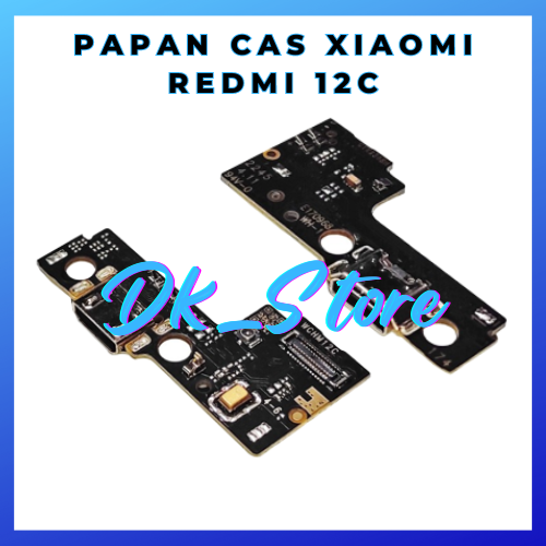 Konektor Cas Board Hp XIAOMI REDMI 12C Connector Conektor Flexible ...