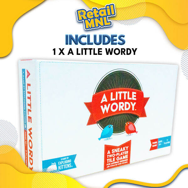 Retailmnl A Little Wordy by Explosion Kities | A Clever Scramble Word ...