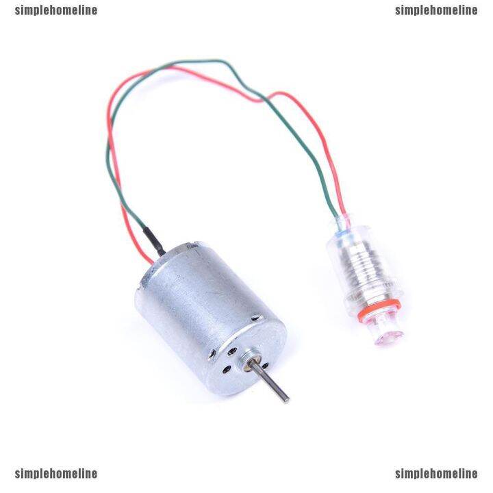 ♣♣ DIY Mini Dc Motor Vertical Micro Wind Turbines Blades Generator Set ...