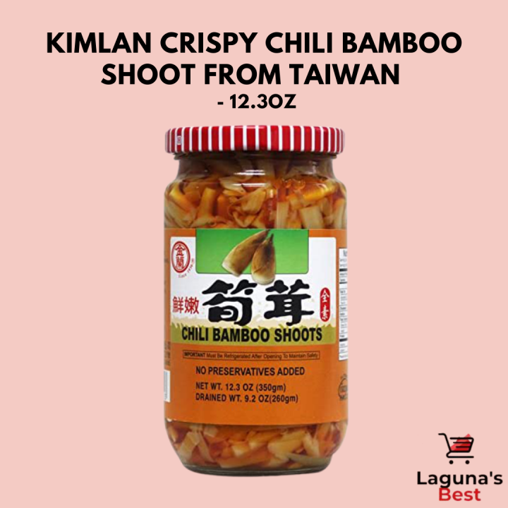 Kimlan Crispy Chili Bamboo Shoot from Taiwan - 12.3oz | Lazada PH