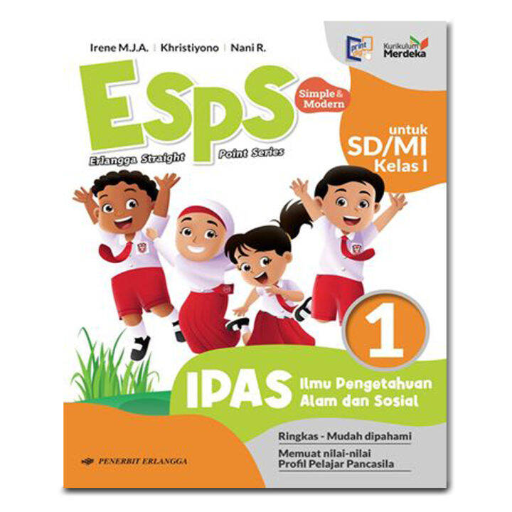 Buku ESPS IPAS Kelas 1 SD Kurikulum Merdeka Irene | Lazada Indonesia