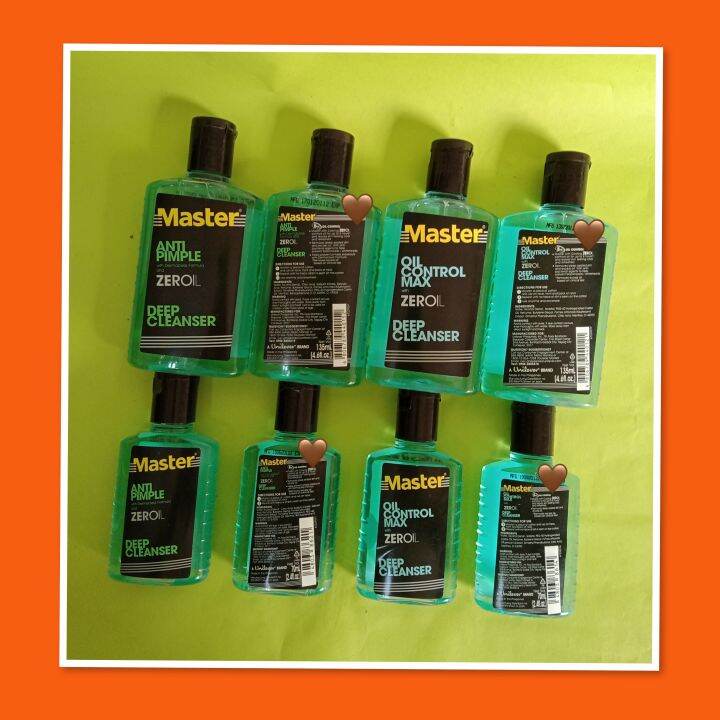 (1 CLEANSER) Master with ZEROIL Anti-pimple and Oil Control Max ...