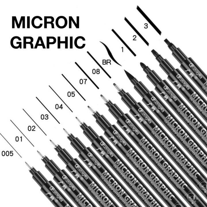 Micron Graphic Pens Micron Pen (sold per piece) | Lazada PH