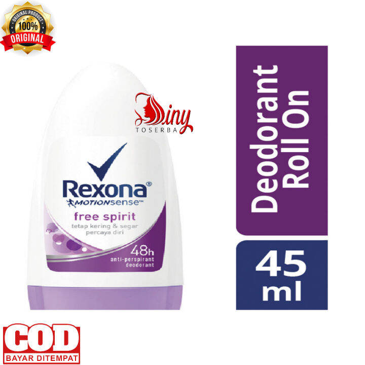 Rexona Deodorant Roll On Free Spirit 45ml | Lazada Indonesia