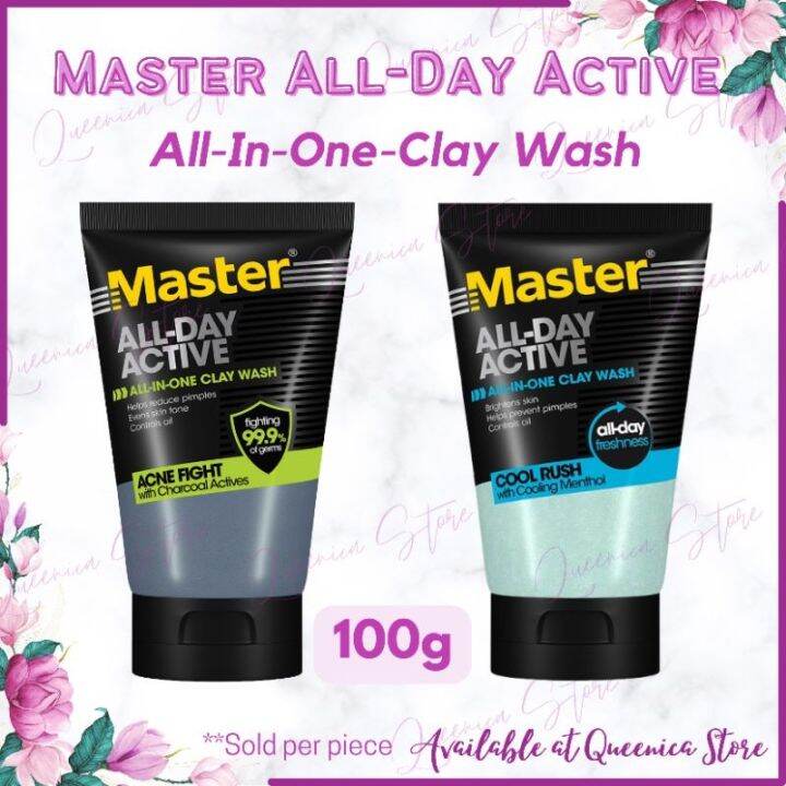 Master All-Day Active All in one Clay Wash 100ml sunscreen | Lazada PH