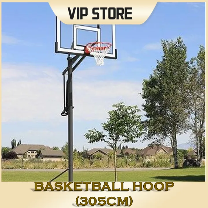 VIP Basketball Stand 3.05m Height Adjustable Adult Portable S003-21A ...