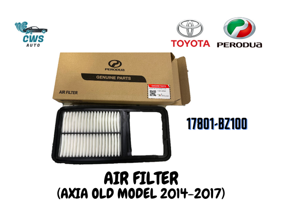PERODUA GENUINE AIR FILTER FOR PERODUA AXIA OLD MODEL 2014-2017 (PART ...