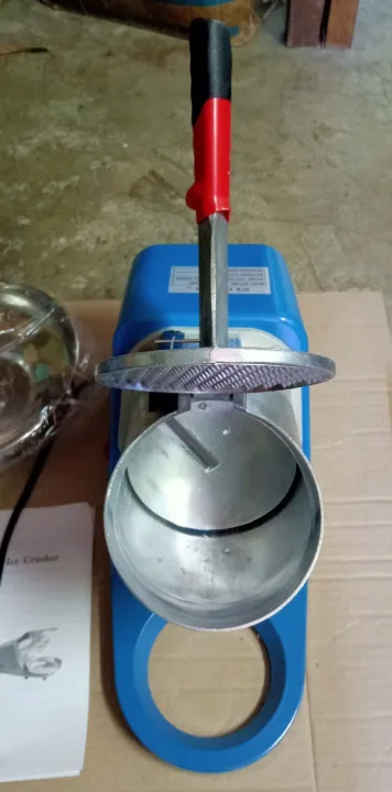 ICE CRUSHER (BLUE) ICE SMASHER MACHINE HEAVY DUTY SOLD AT MASAMURA ...
