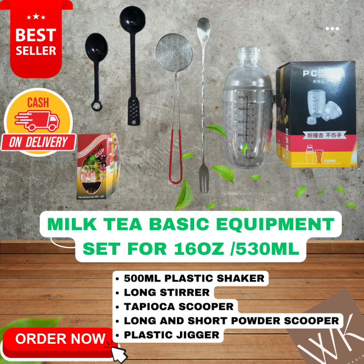 MILK TEA STARTER PACKAGE SET PREMIUM QUALITY BASIC EQUIPMENT SET ...