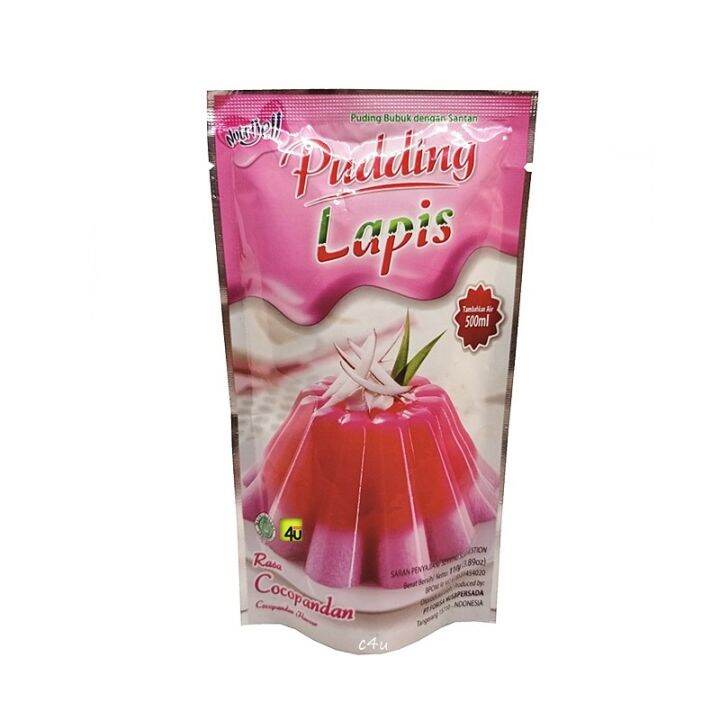 NUTRIJELL PUDDING COCO PANDAN COCOPANDAN SUSU RASA MELON SANTAN LAPIS ...