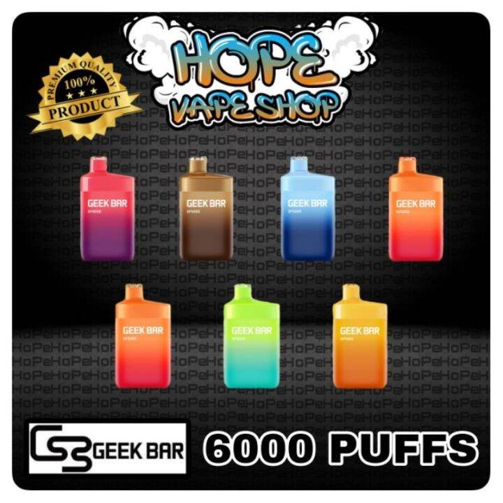 GEEK BAR DF6000 (Disposable Rechargeable) ISKW | Lazada PH