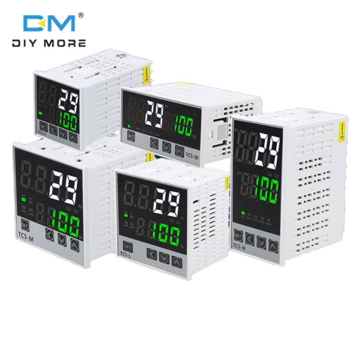 diymore Temperature Controller PID Digital Temperature Controller Relay Output Thermostat AC100 ...