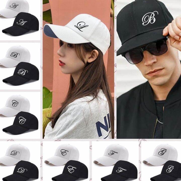 Personalized letter cap, Balleball cap fashion explosion! | Lazada PH