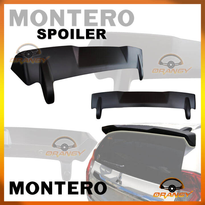 Mitsubishi Montero 2020 to 2023 OEM Spoiler MATTE BLACK 2021 2022 ...